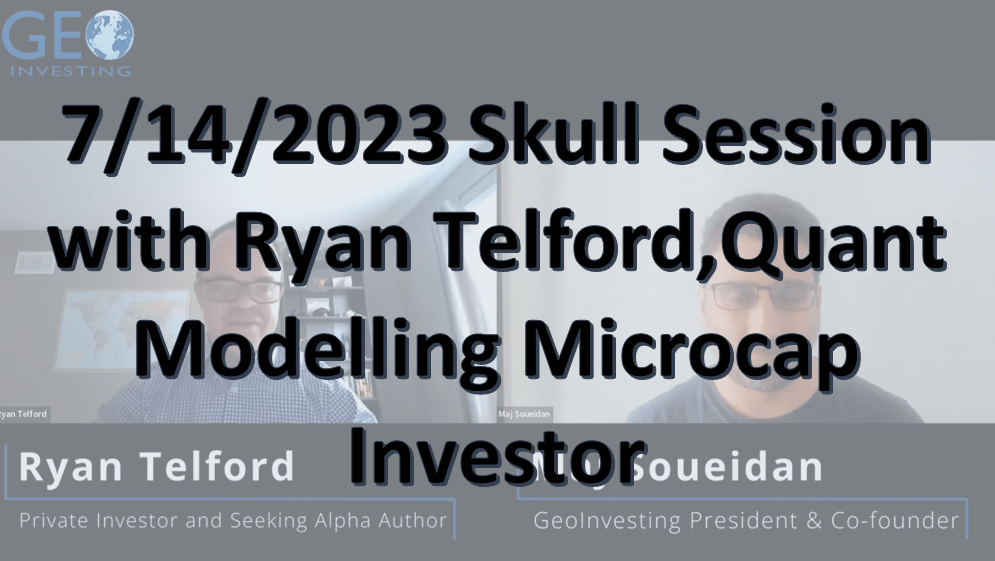 How Quant Investor Ryan Telford Achieved 40% CAGR in Microcaps [GeoWire ...